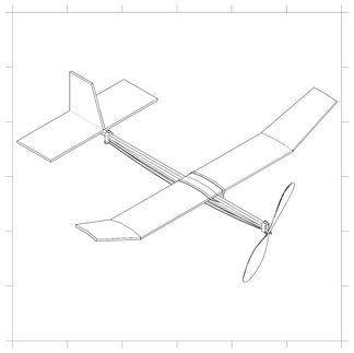 Rubber Band Plane | PDF Templates and Instructions – Project Air